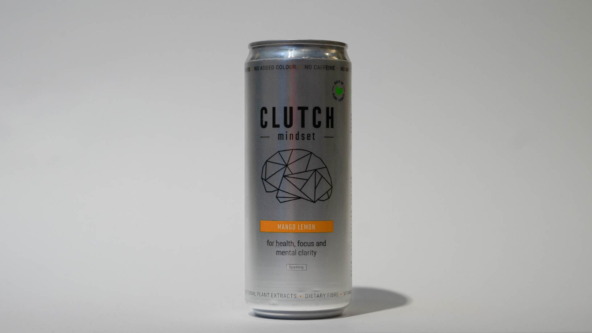 Clutch Nutrition Mango & Citrongræs | Sund Produktivitetsdrik 33cl